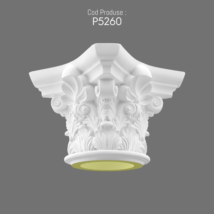 P5260 Modele de coloane din poliuretan. Coloane dorice corintice